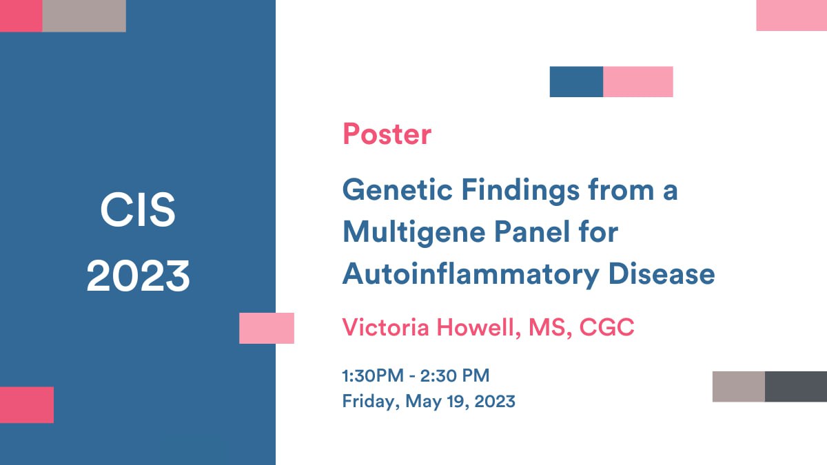 CIS 2023 Annual Meeting - Blueprint Genetics